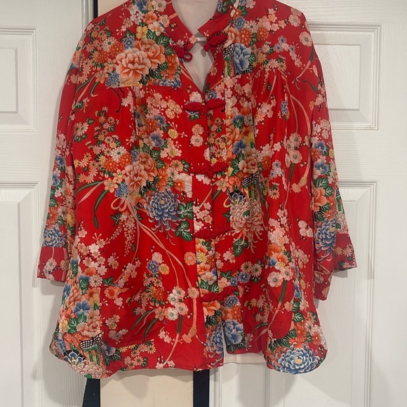 Jackets & Coats | Vintage 196s Chinese Vintage Silk Jacket | Poshmark